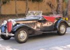 Shiny and Red: 1951 MG TD