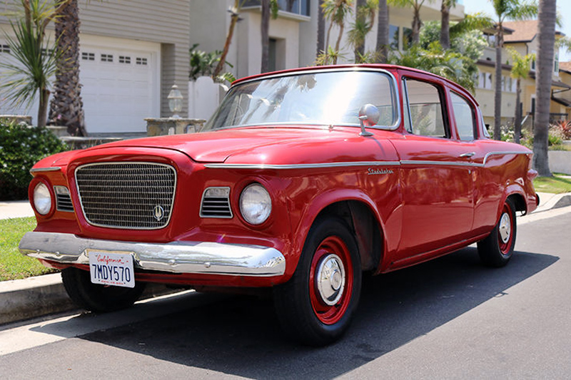 Rust-Free Red Ride: 1959 Studebaker Lark VI