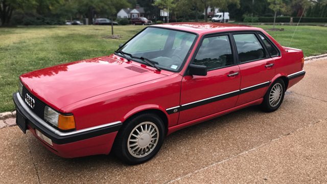 Seeing Red: 1987 Audi CS 4000 quattro