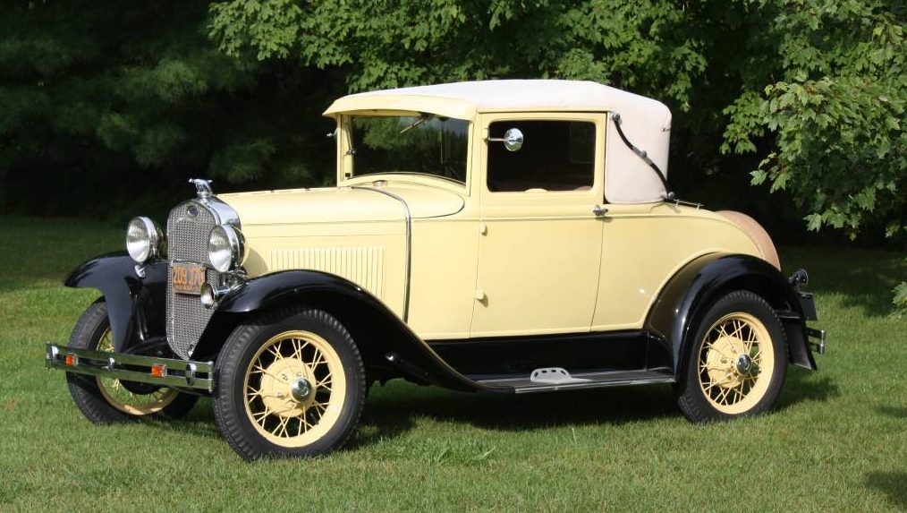 1930 Model A Drivers Front View | Barn Finds