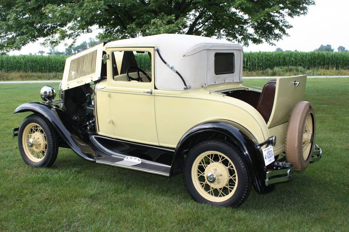 1930 Model A Drivers Rear View | Barn Finds