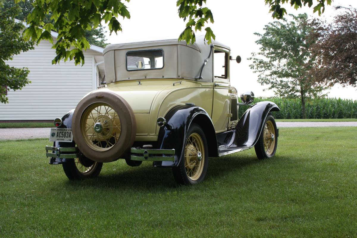 1930 Model A Passenger Rear View | Barn Finds