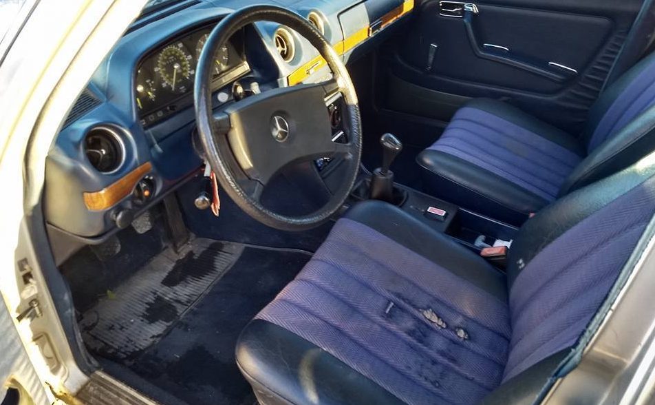 merc w123 wagon interior | Barn Finds