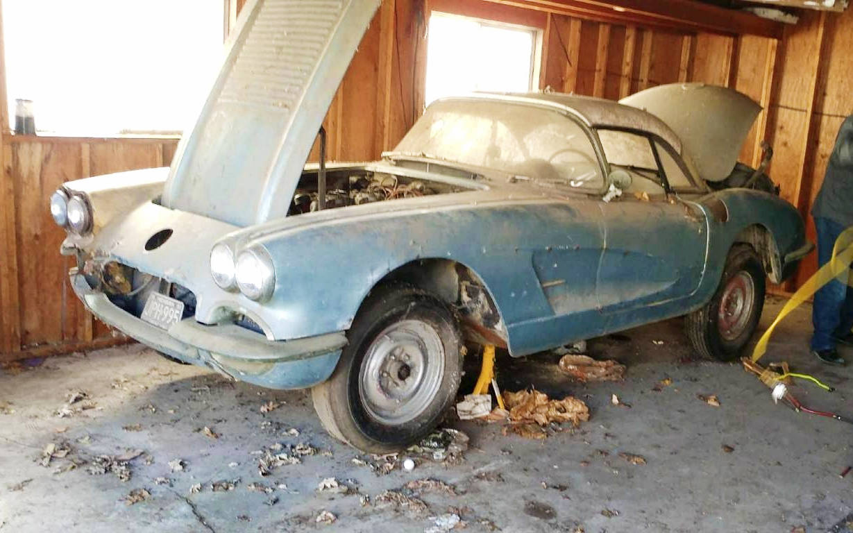 1961 Corvette Barn Find