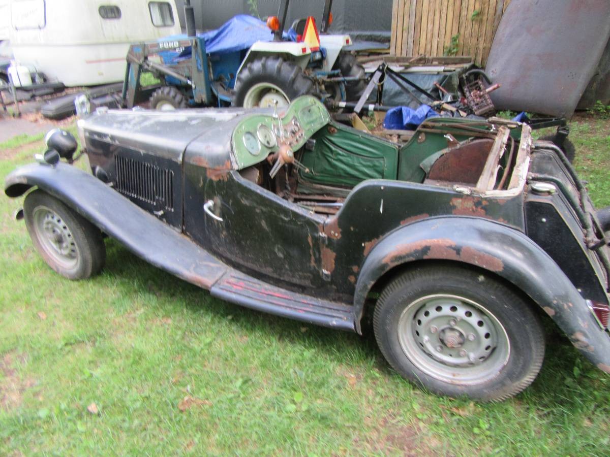 1952 MGTD Drivers Rear View | Barn Finds