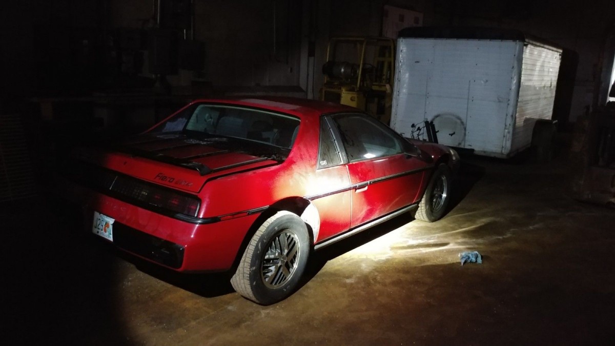 fiero rear | Barn Finds