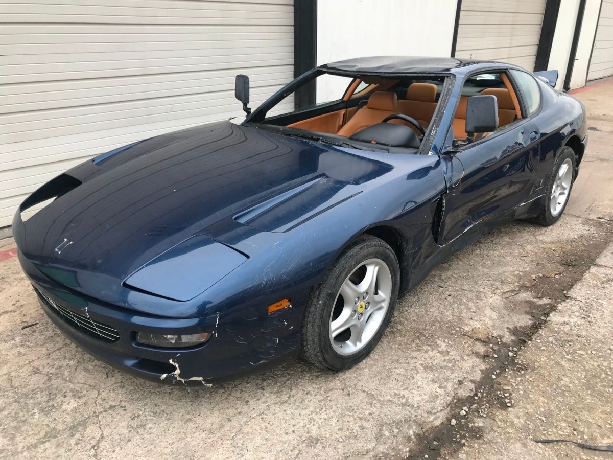 Rebuild Worthy? Wrecked 1995 Ferrari 456 GT