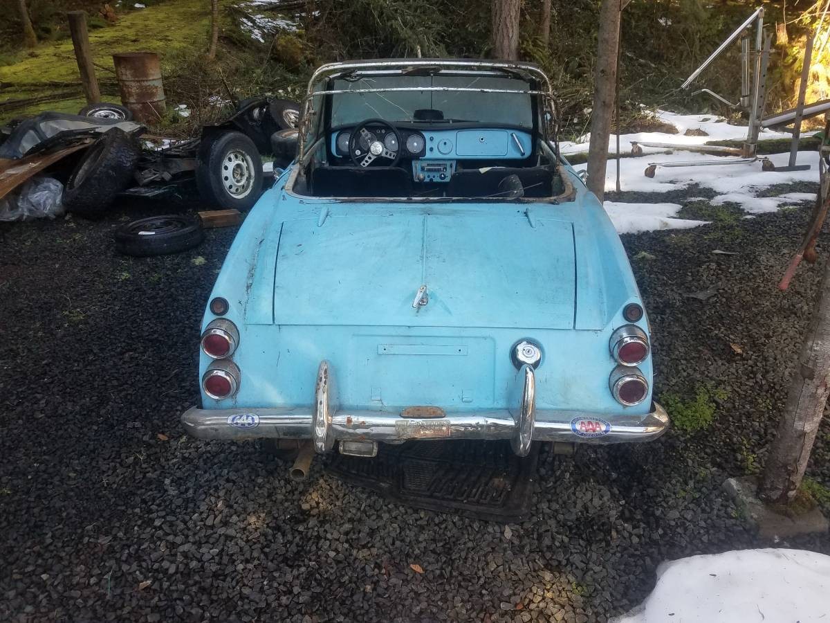 1964 Datsun Roadster 1500 Project Rear | Barn Finds