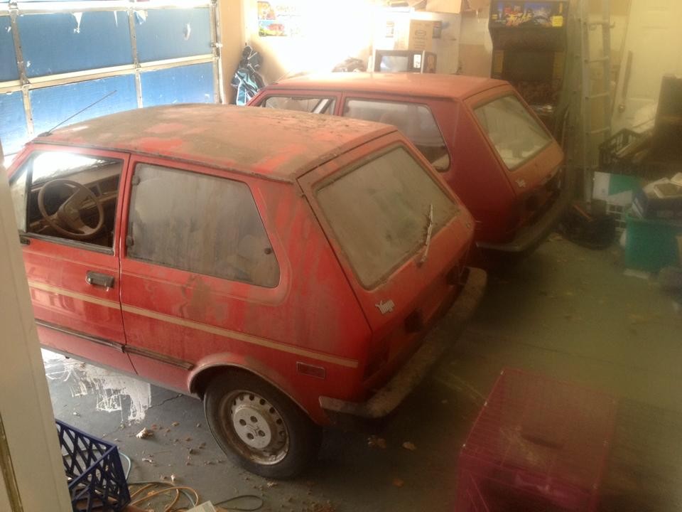 Buy One Get One Free: Two 1987 Yugo GV Projects
