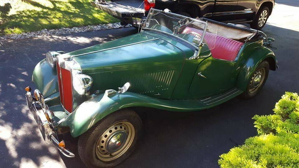 Winter Project 1952 MG TD C Barn Finds