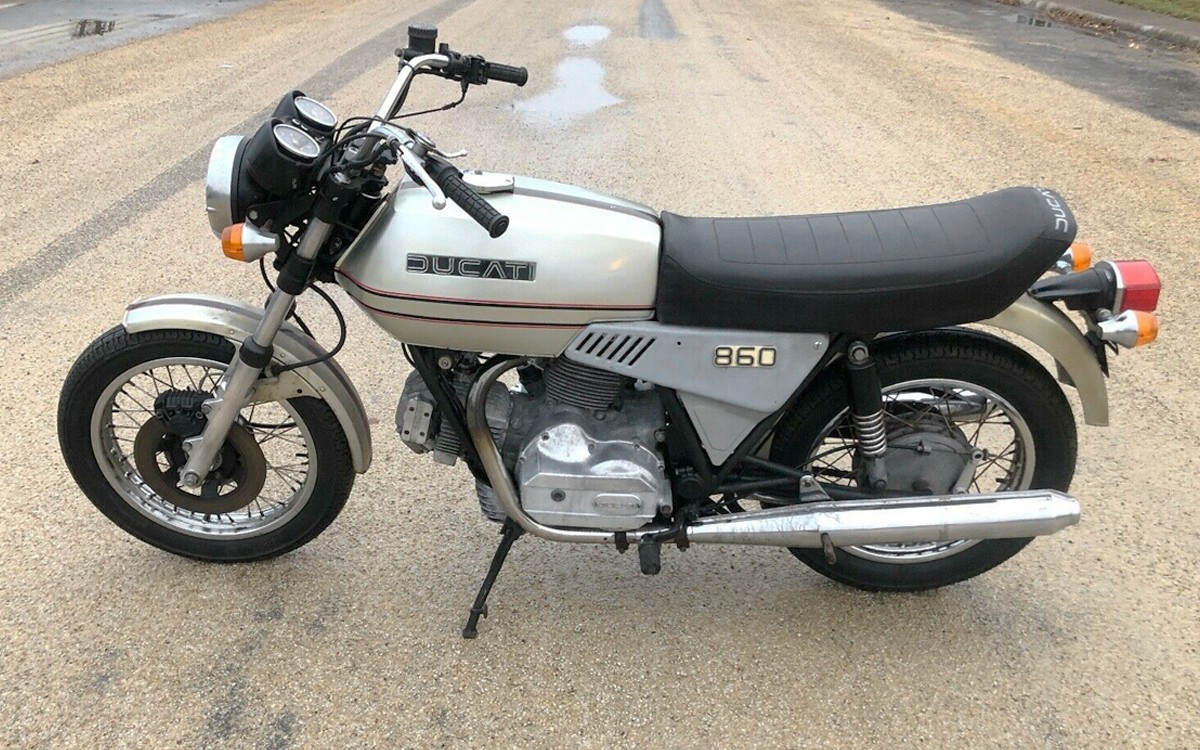 Stored For Years: 1975 Ducati 860 GT