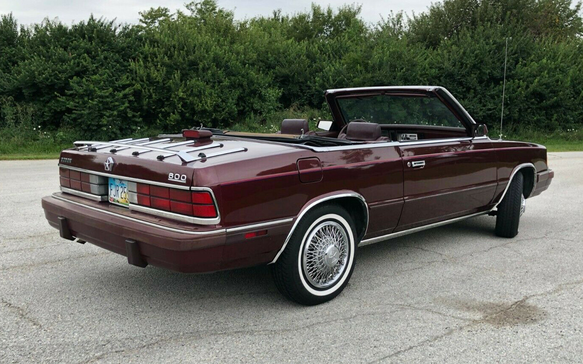 012420 – 1986 Dodge 600 convertible – 3 | Barn Finds