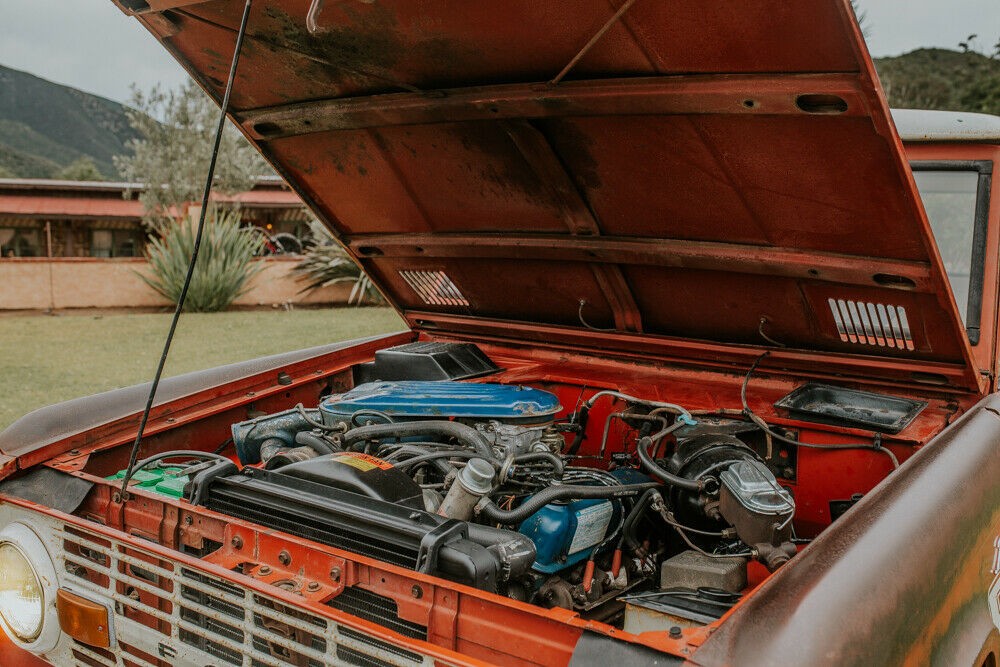 Early Ford Bronco Engine