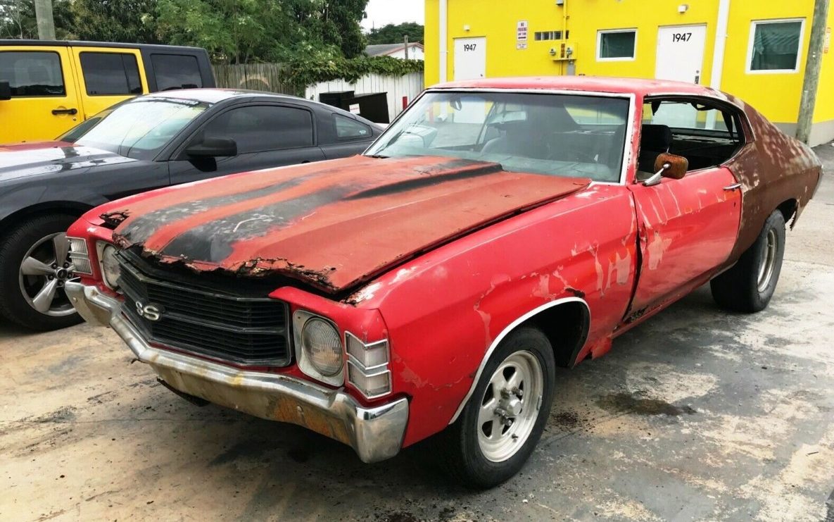 Rusty Real-Deal Chevrolet Chevelle SS 454