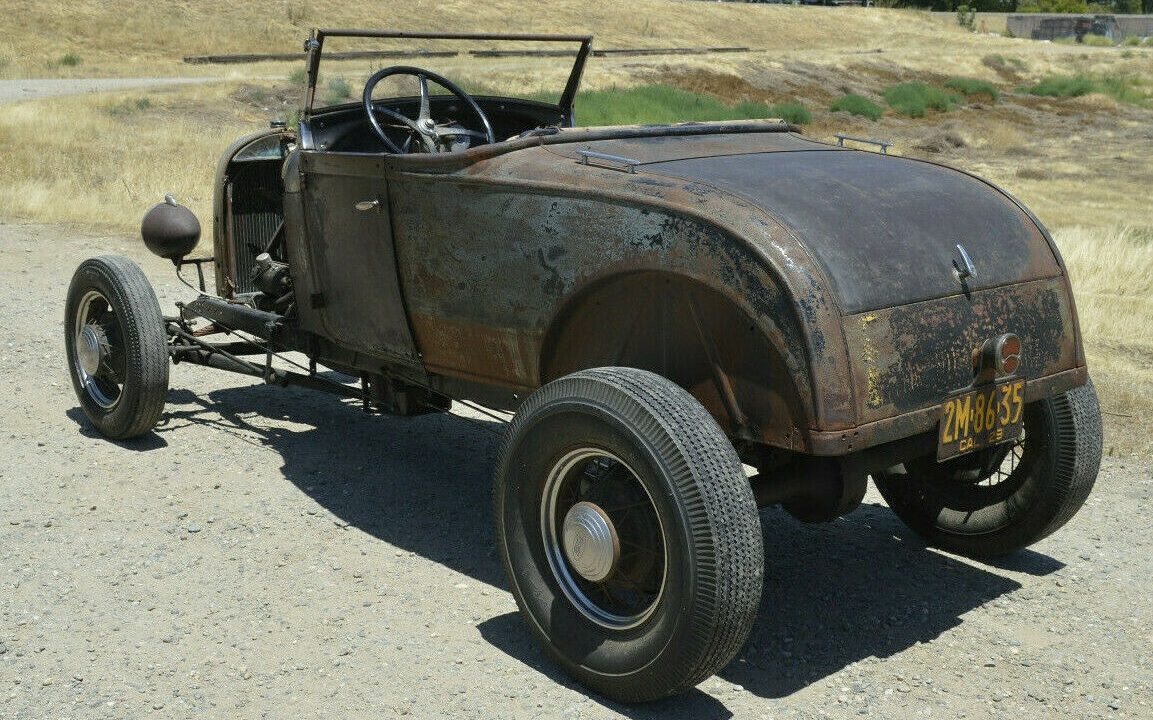 1929 Ford Model A_rear driver | Barn Finds