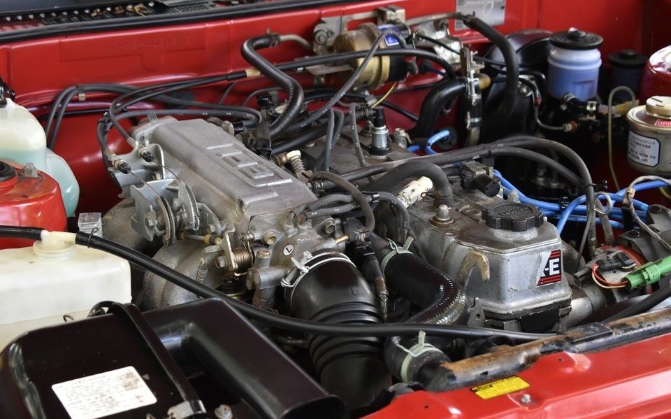 1985 Toyota Celica GT-S convertible_engine | Barn Finds