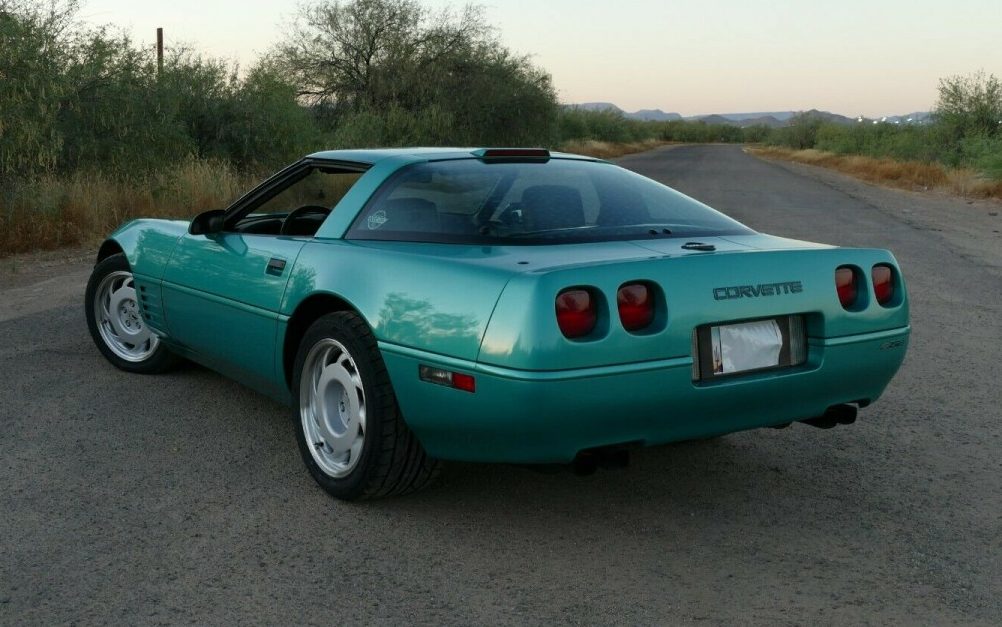 green zr1 rear | Barn Finds