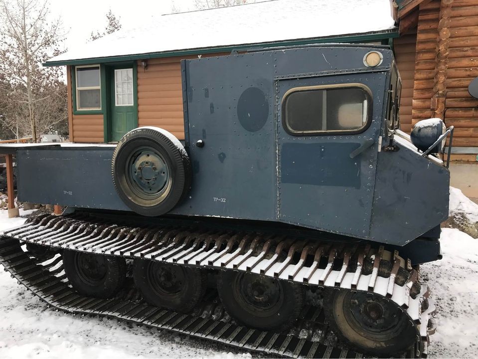 snowcat side | Barn Finds