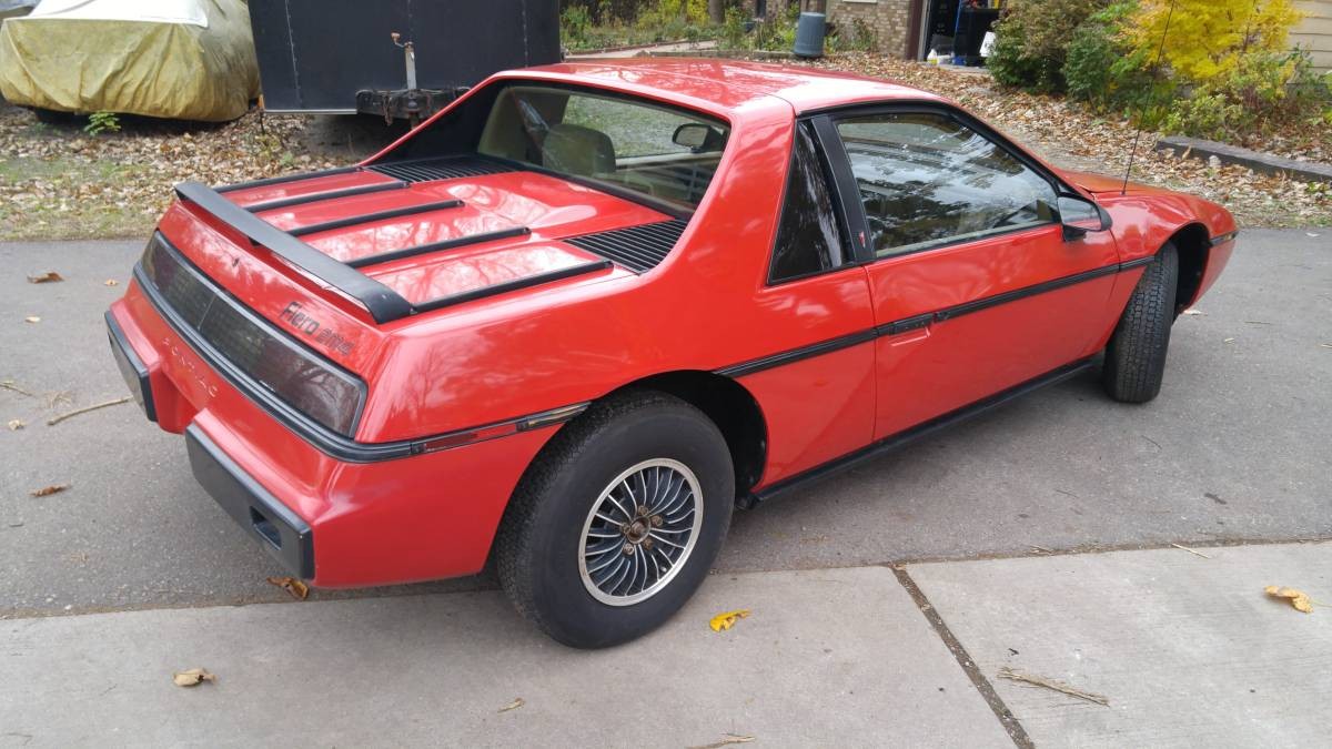 fiero rear | Barn Finds