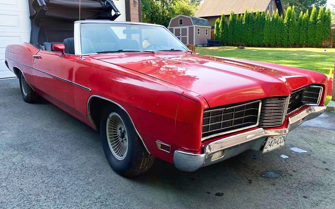 Rare 429 Convertible 1970 Ford Galaxie XL Barn Finds Rare 429 Convertible 1970 Ford Galaxie XL Barn Finds