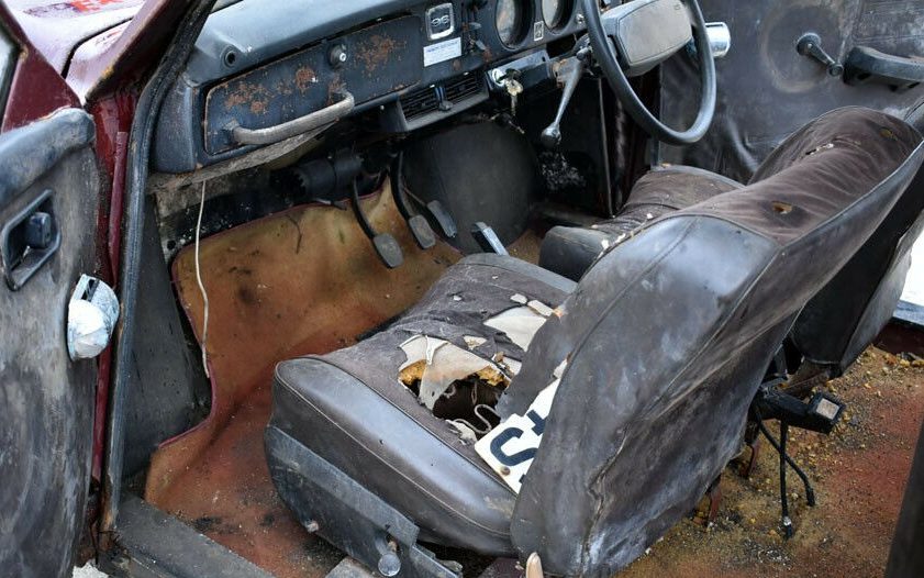 1977 Saab 96 Souvenir – Interior View | Barn Finds