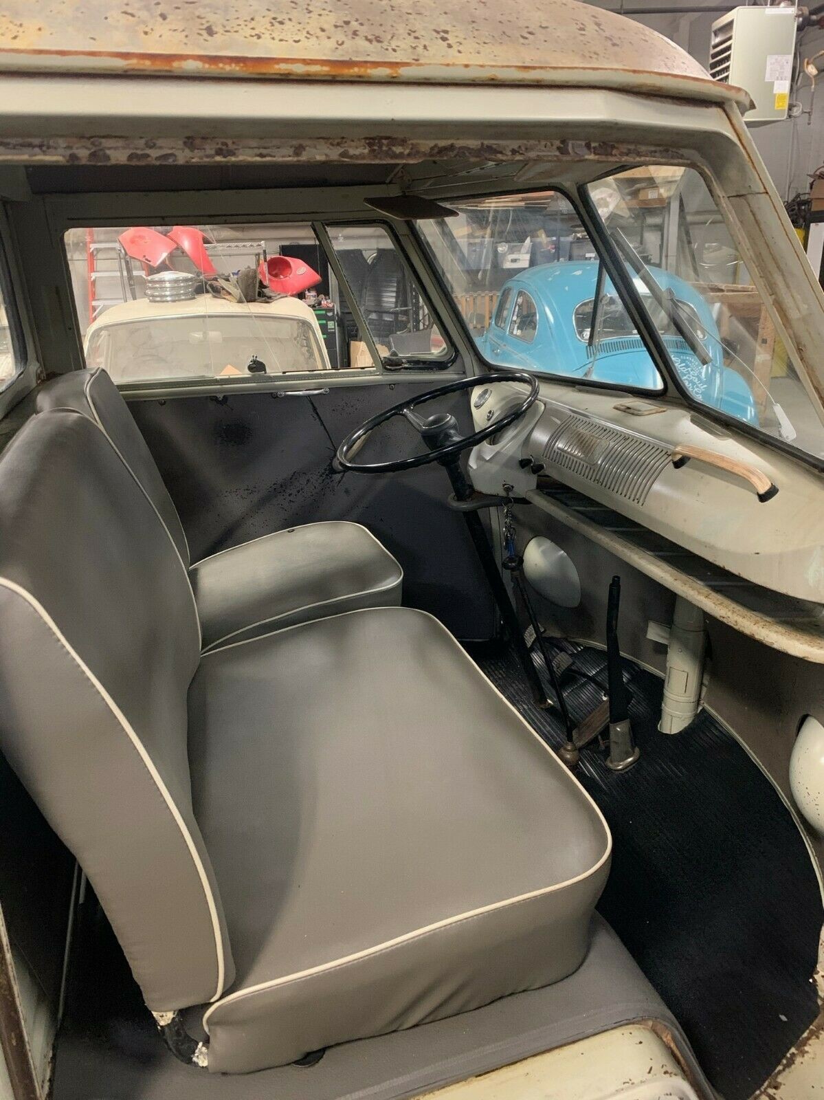 vw pickup interior | Barn Finds