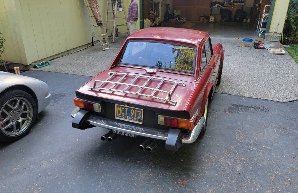tr6 rear | Barn Finds
