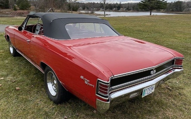 1967 Chevrolet Chevelle Convertible Rear | Barn Finds