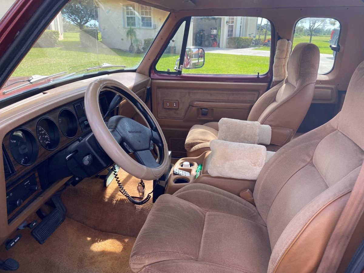 dodge d250 interior | Barn Finds