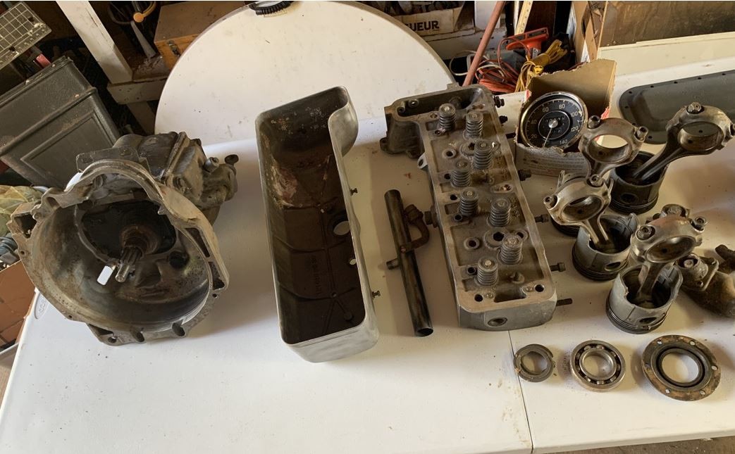 mercedes 190sl engine parts | Barn Finds