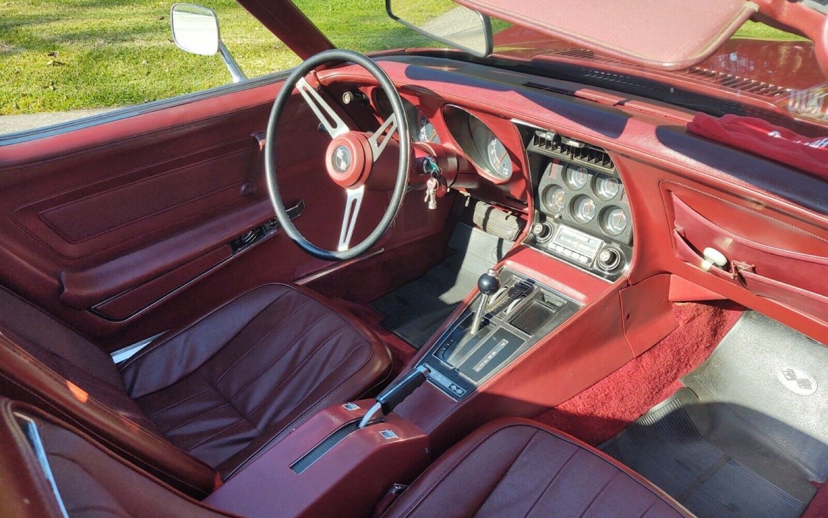 1974 Chevrolet Corvette Convertible Interior | Barn Finds