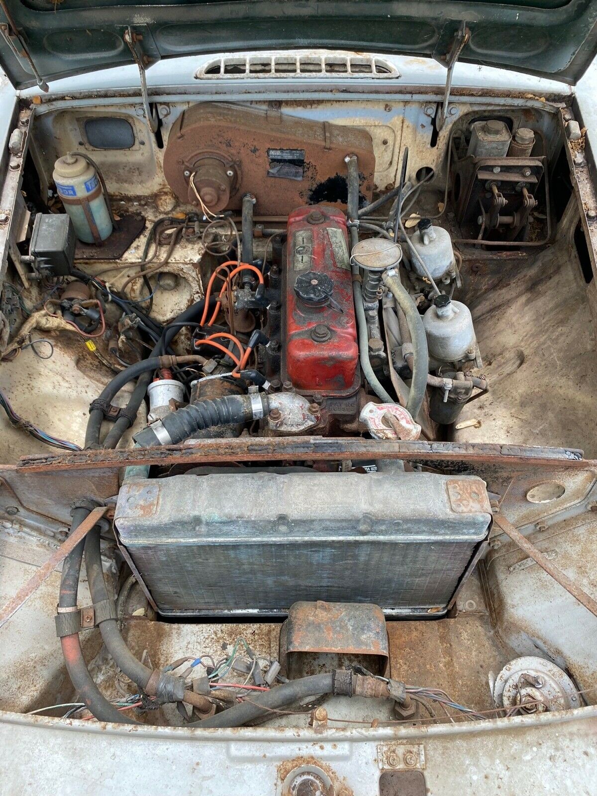 1966 MGB Roadster Engine Barn Finds 1966 MGB Roadster Engine Barn Finds
