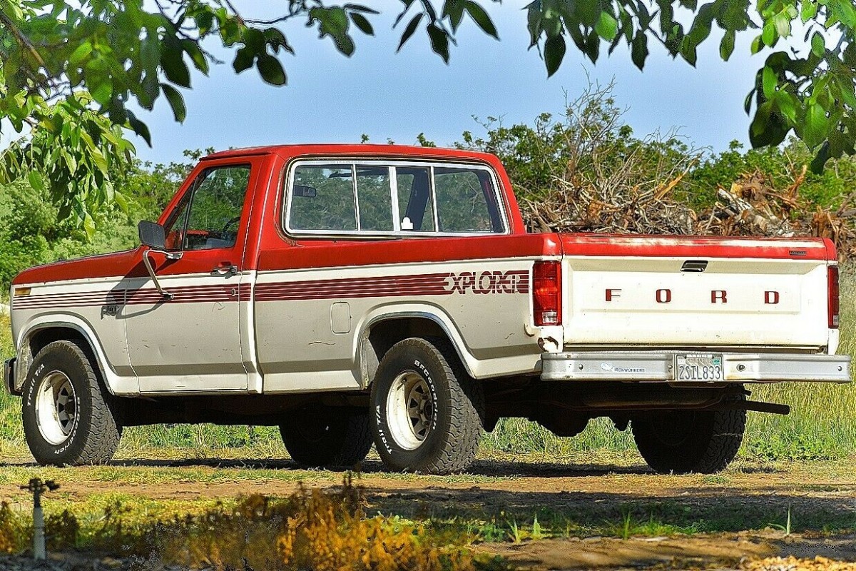 ford f100 explorer rear | Barn Finds