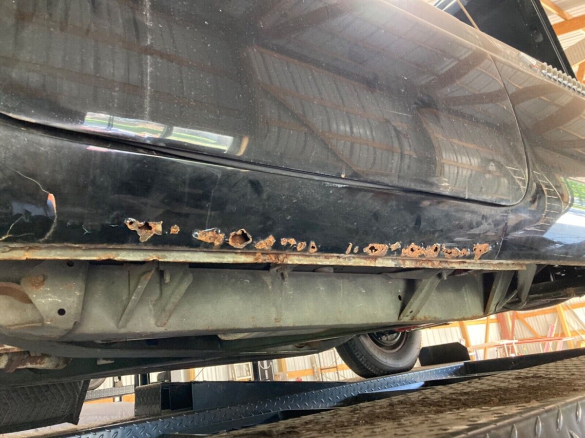 1955 Thunderbird rusty rockers | Barn Finds