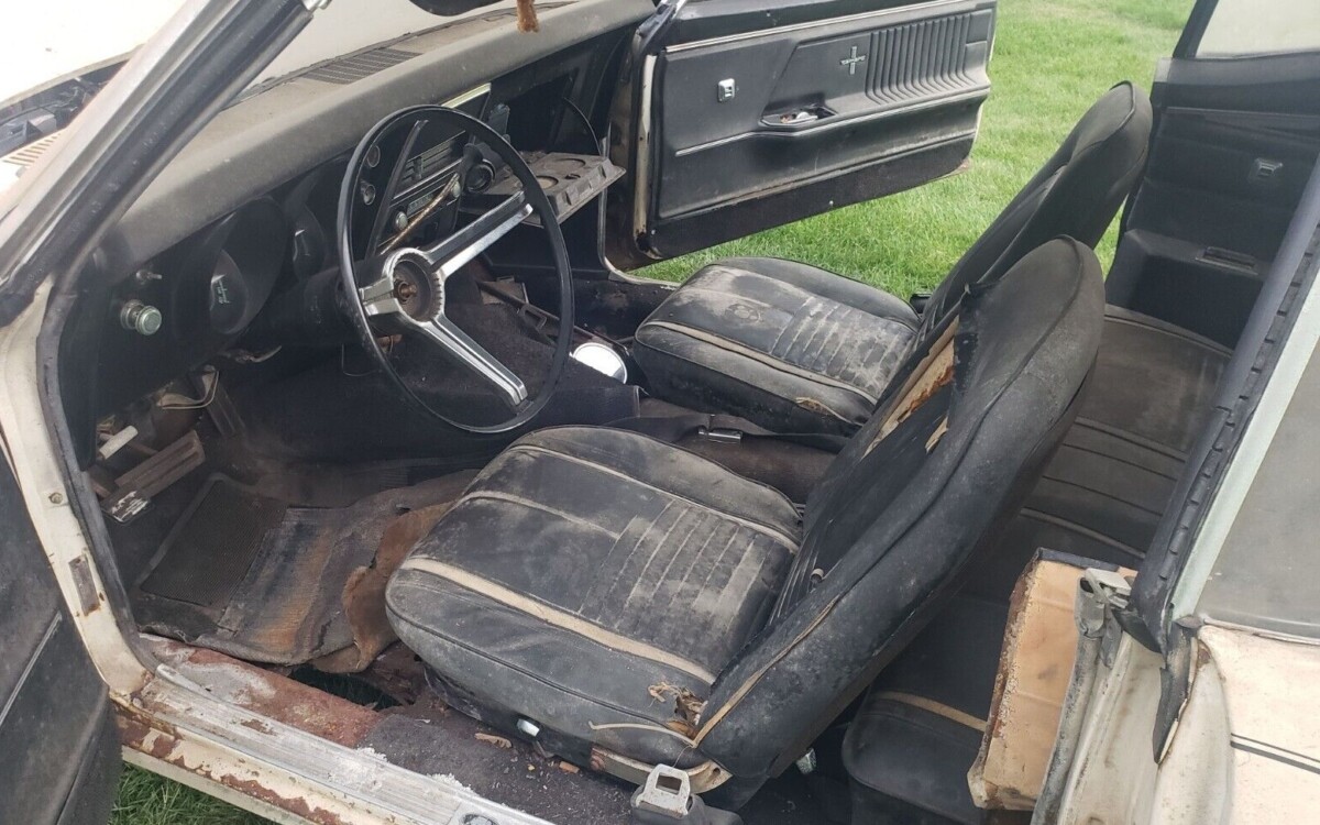 1967 Chevrolet Camaro Rally Sport Convertible Inside | Barn Finds