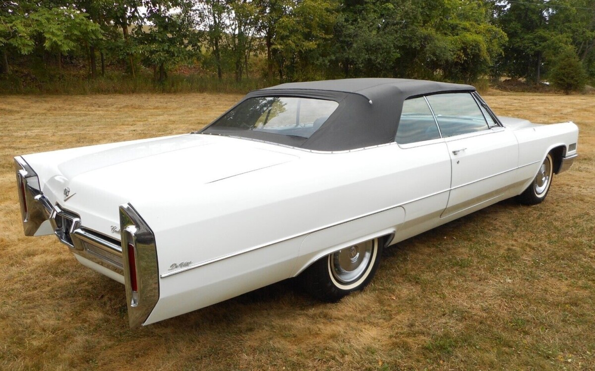 1966 Cadillac DeVille Convertible Rear | Barn Finds