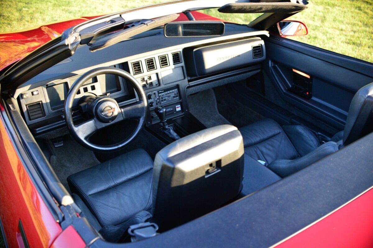 corvette conv interior | Barn Finds