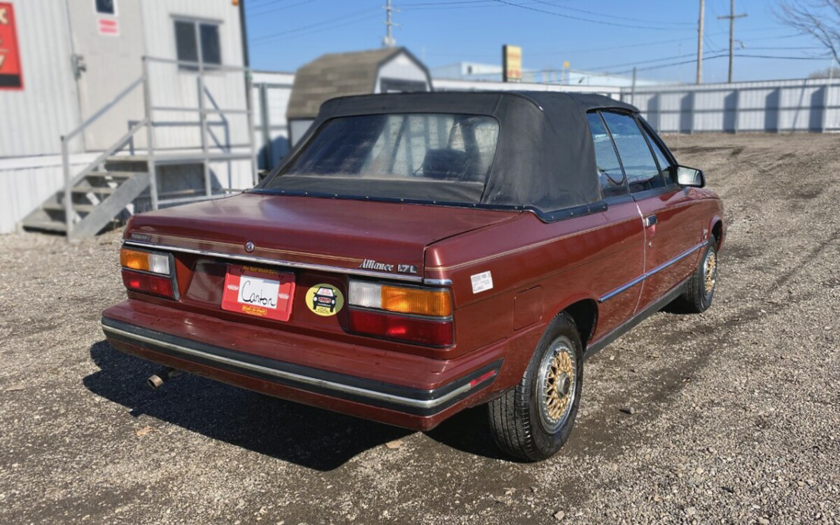 110422 – 1985 AMC Alliance convertible – 3 | Barn Finds