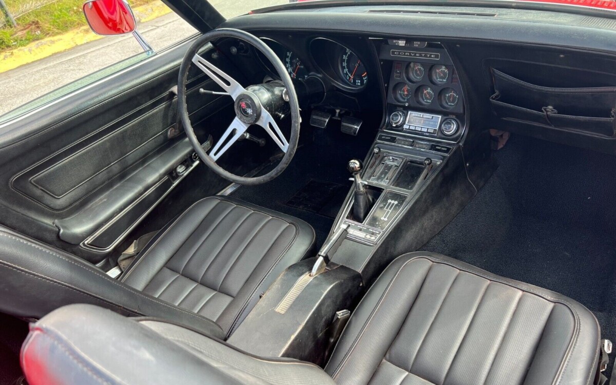 1970 Chevrolet Corvette Convertible Interior | Barn Finds