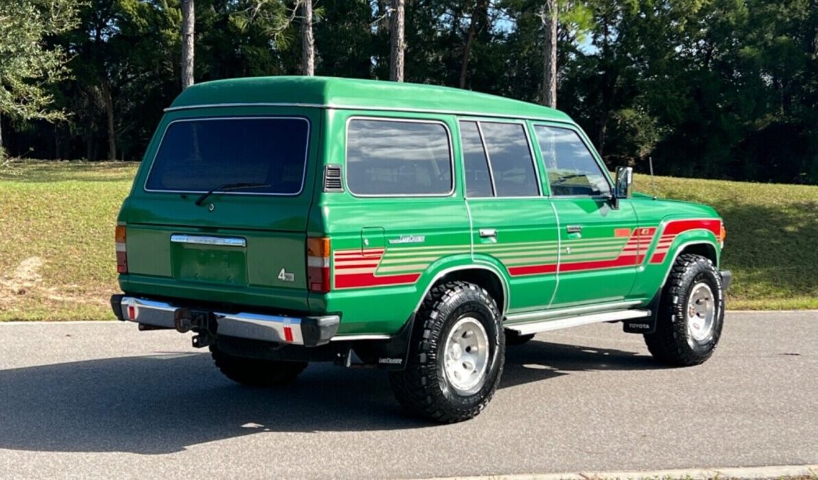 land cruiser green rear | Barn Finds