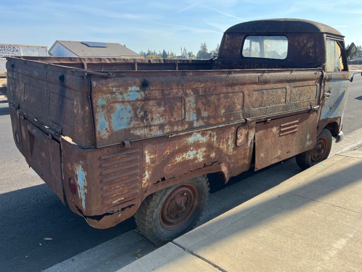 vw pickup rear | Barn Finds