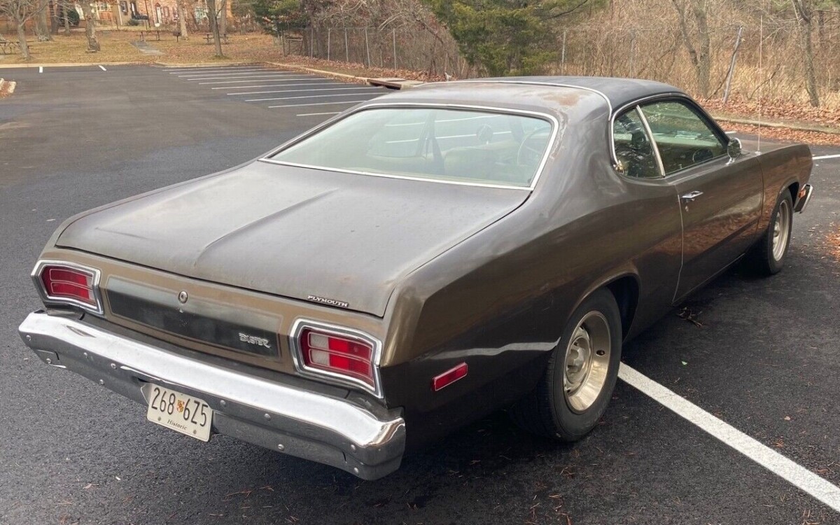 1974 Plymouth Gold Duster Rear | Barn Finds