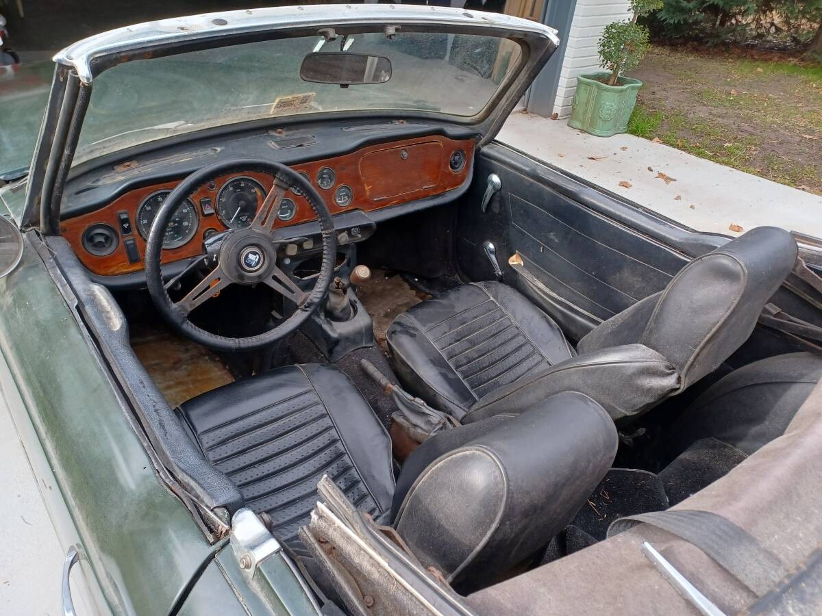 TR6 Interior | Barn Finds