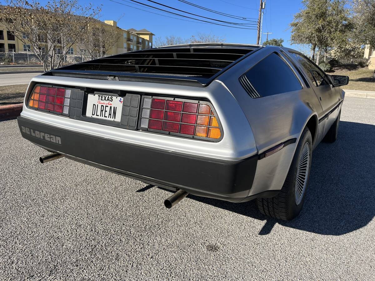 delorean rear | Barn Finds