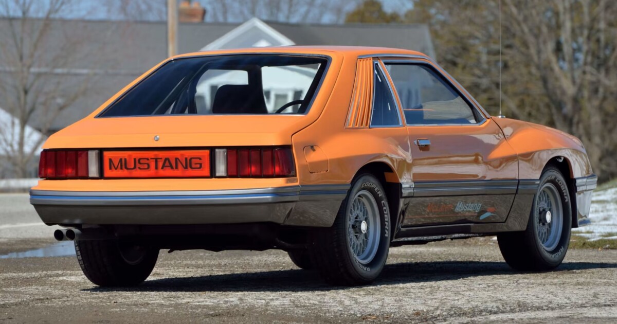1981 Ford M81 McLaren Mustang 2 | Barn Finds