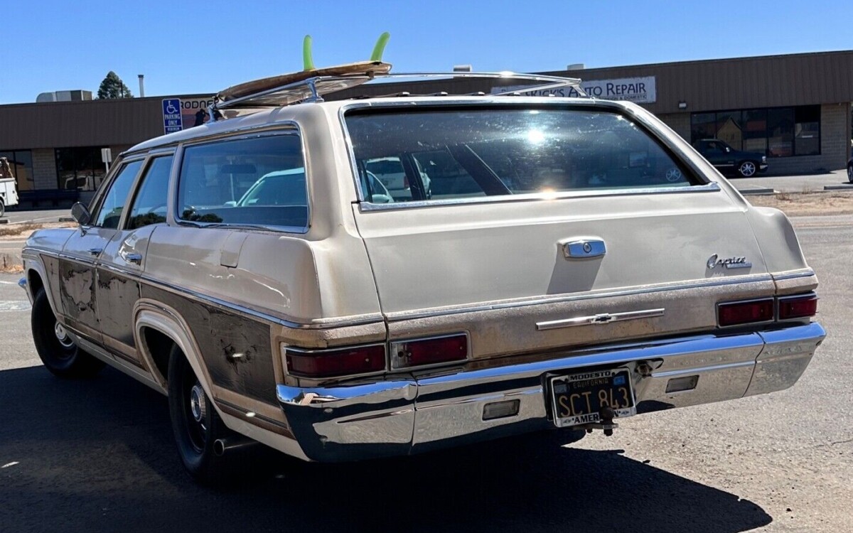 1966 Chevrolet Caprice Station Wagon Rear | Barn Finds