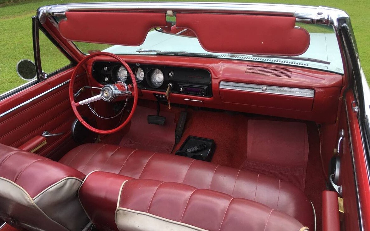 1965 Chevrolet Chevelle Malibu Convertible Interior | Barn Finds