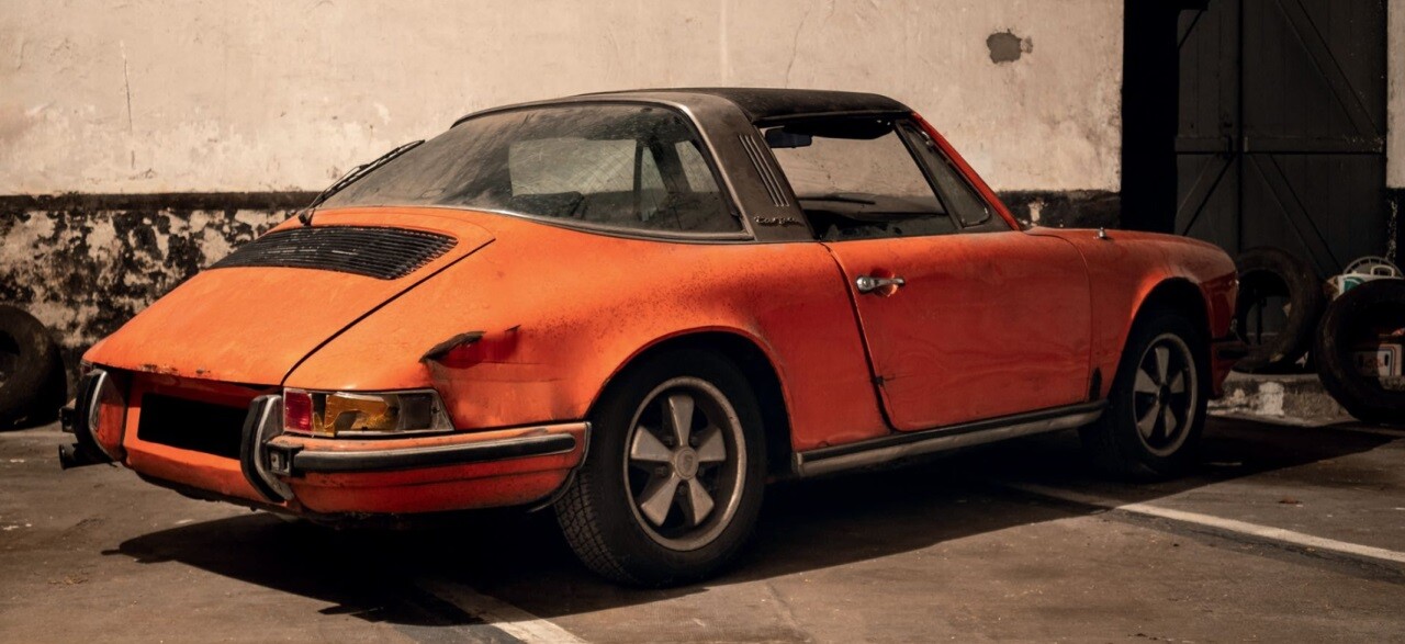 orange 911 rear | Barn Finds