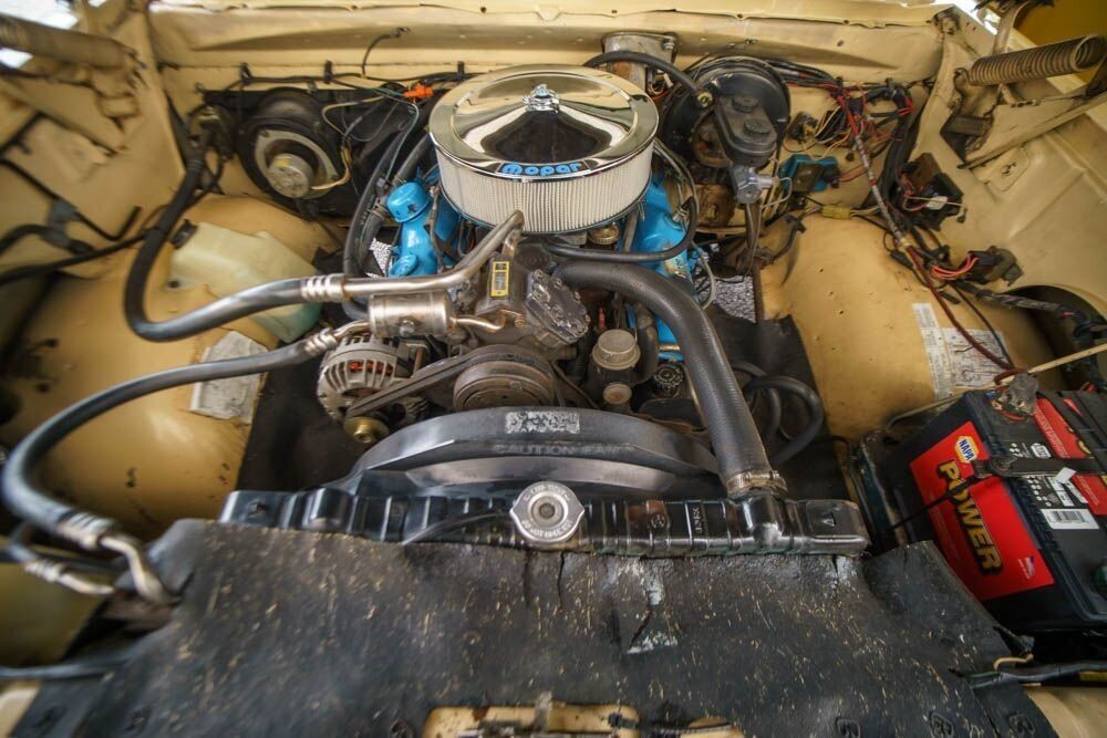 dodge pickup engine | Barn Finds