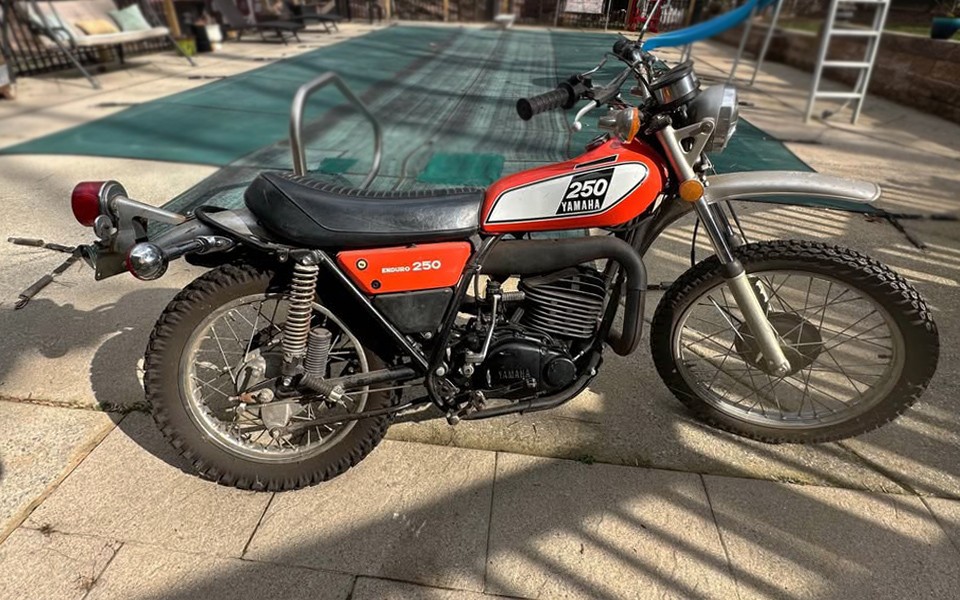 Dual-Sport Survivor: 1975 Yamaha DT250B | Barn Finds